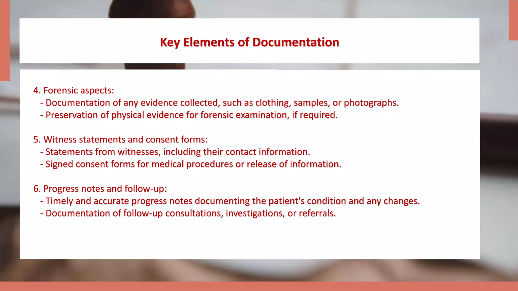 Handling Medico Legal Cases and Documentation : Brought Dead Protocol | PPTX