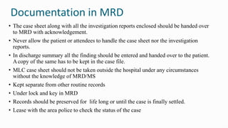 Medico Legal Case Management.pptxWhy is this essential | PPT
