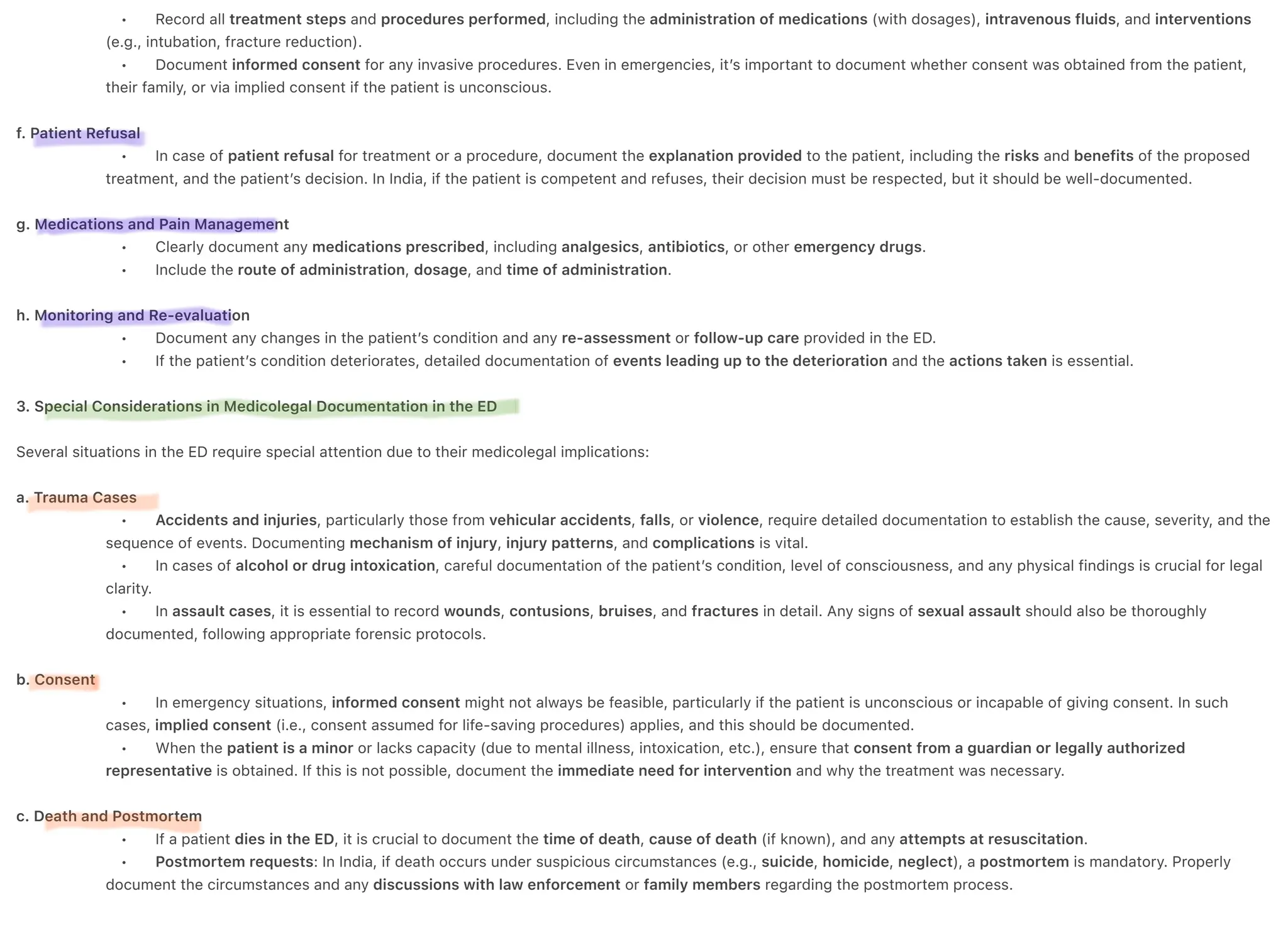 MEDICOLEGAL DOCUMENTATION in emergency .pdf