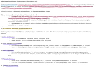 MEDICOLEGAL DOCUMENTATION in emergency .pdf