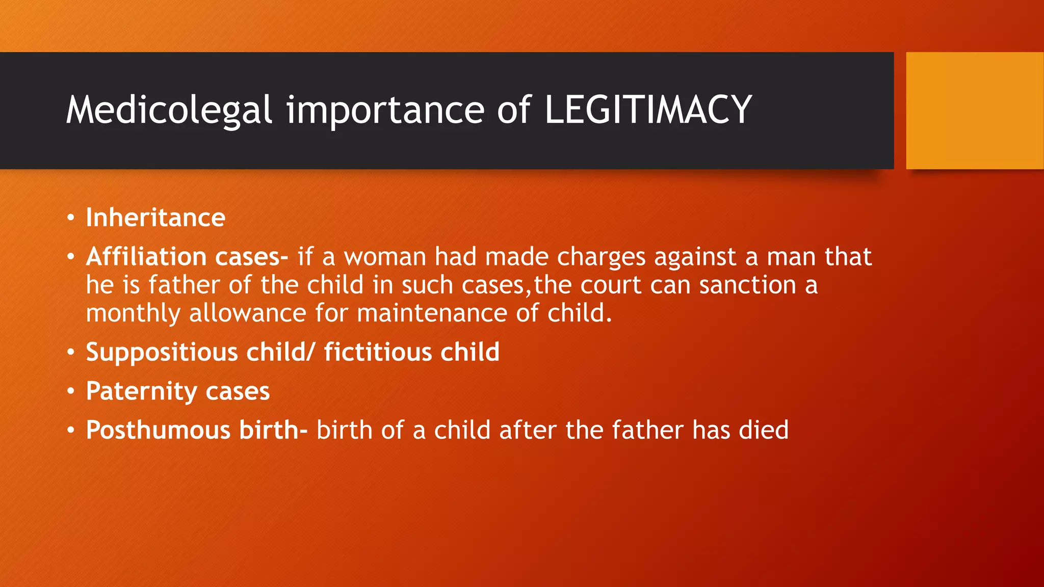 Medicolegal Importance Of Hymen Virginity Legitimacy Pptx