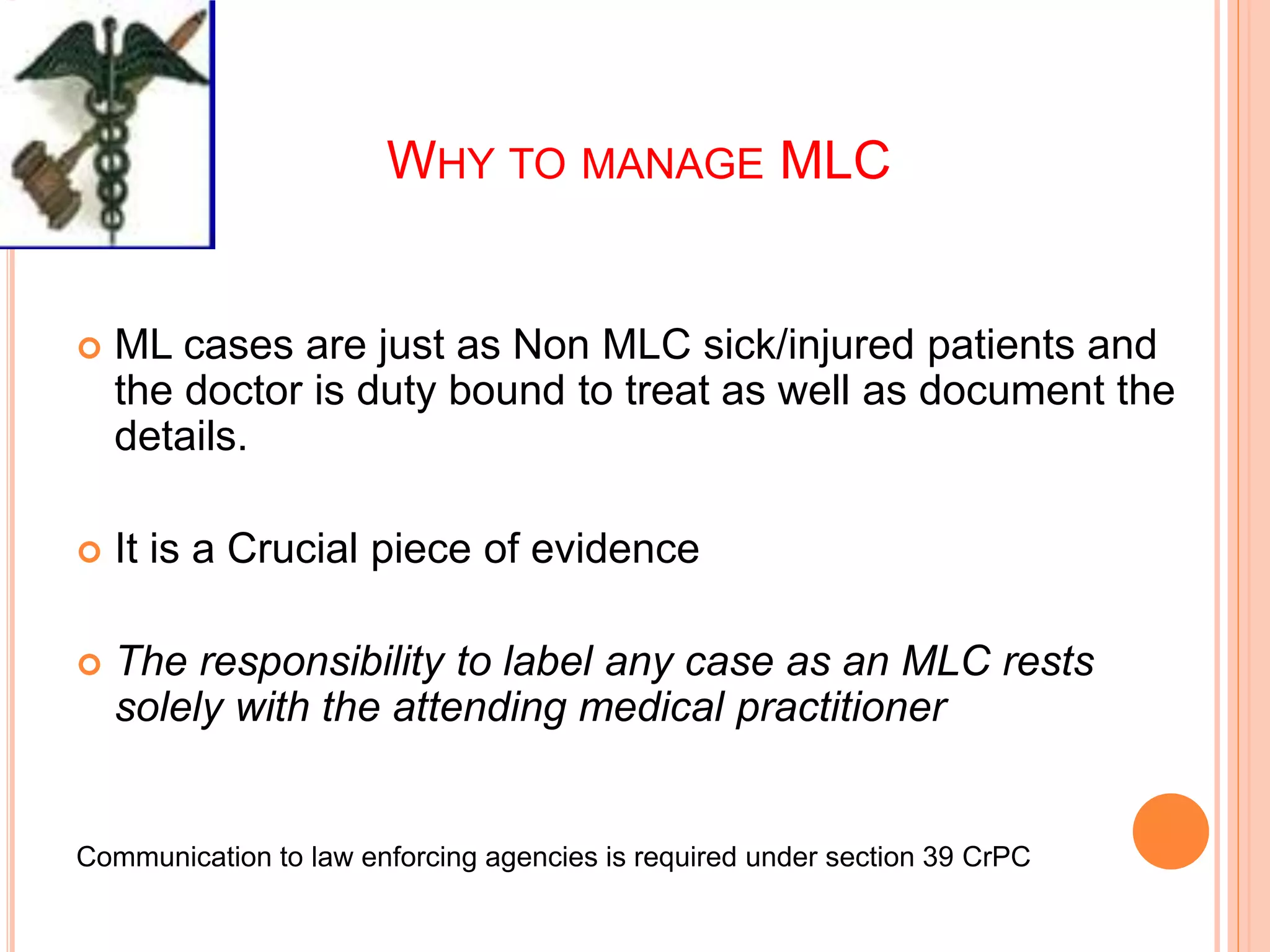 Medico –legal issues | PPTX