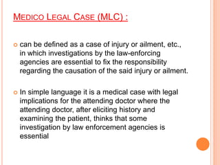 Medico –legal issues | PPTX