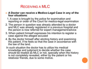 Medico –legal issues | PPTX