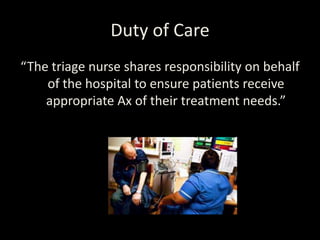 Medico-Legal Issues at Triage | PPTX