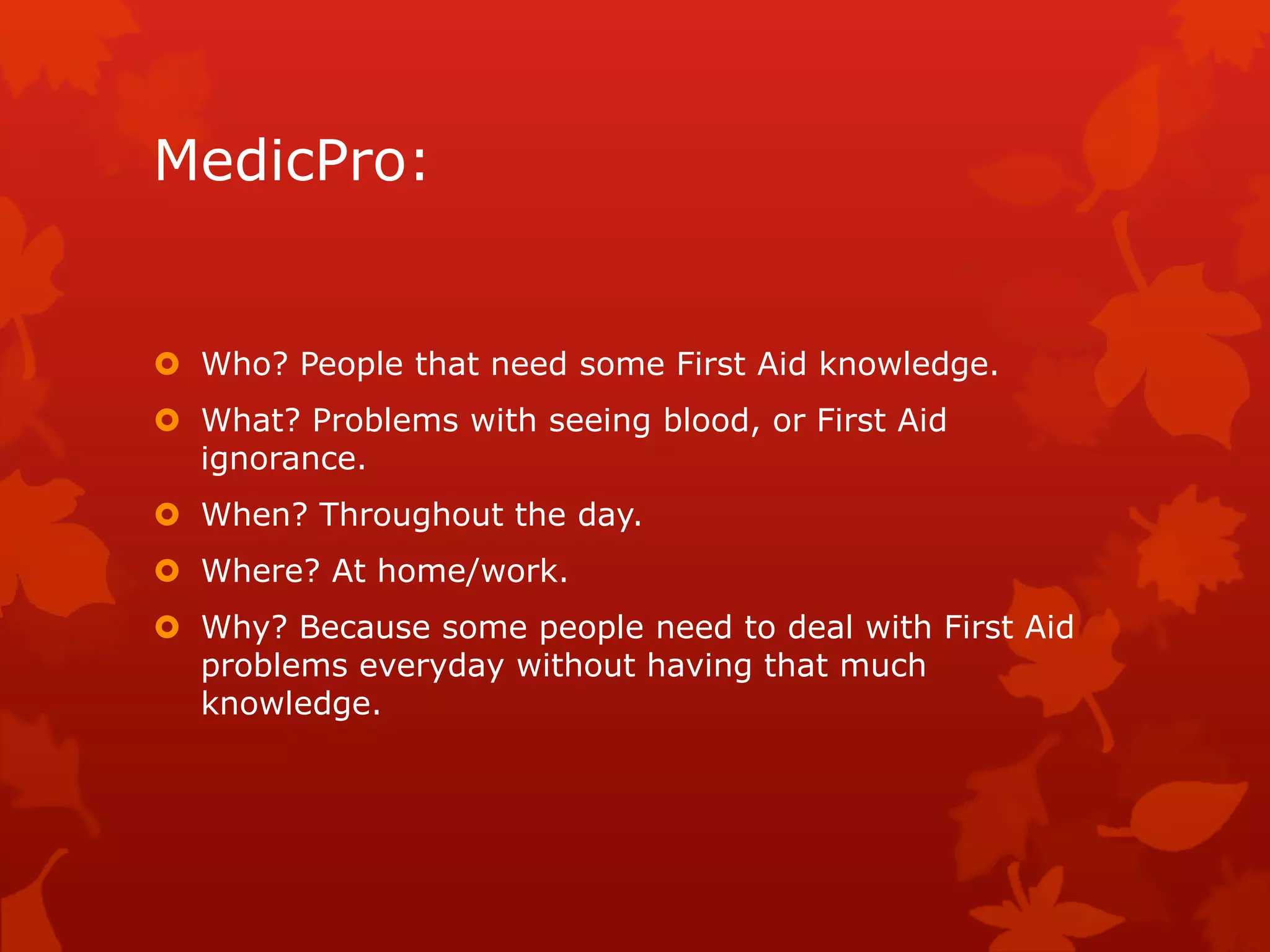 Medic pro | PPTX