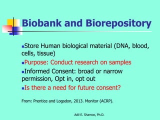 MedicReS Conference 2017 Istanbul - Ethical issues of secondary ...