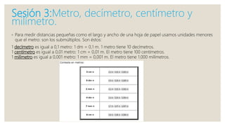 Medida de longitudes | PPTX