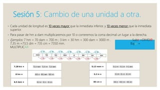 Medida de longitudes | PPTX
