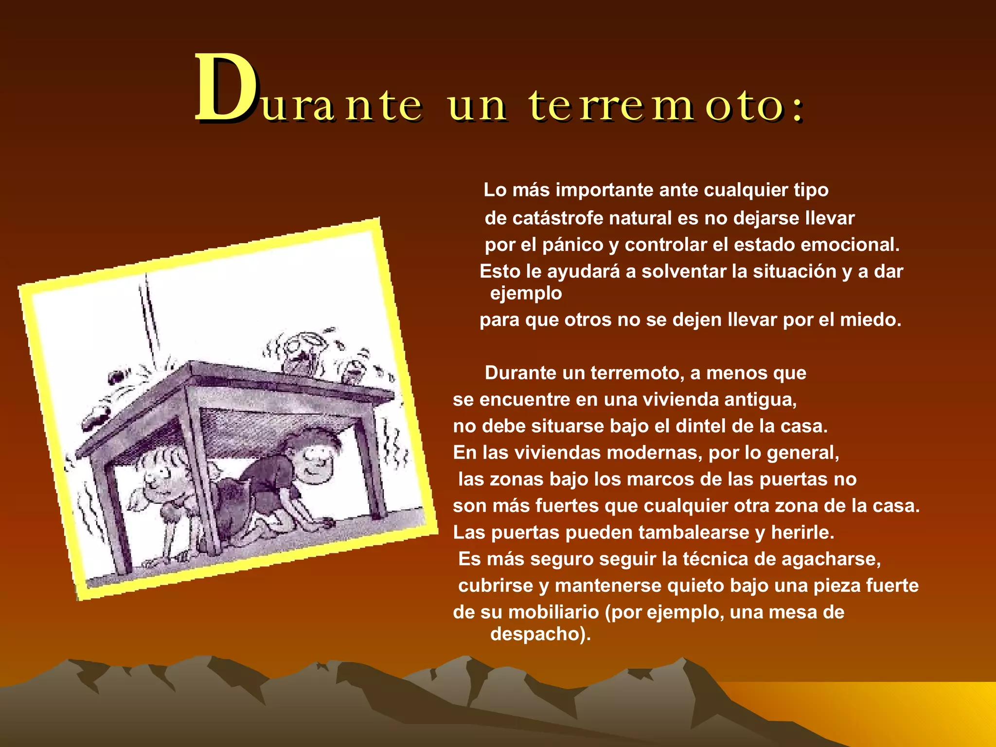 Medidas Predictivas, Preventivas y Correctoras ante Un Terremoto | PPT