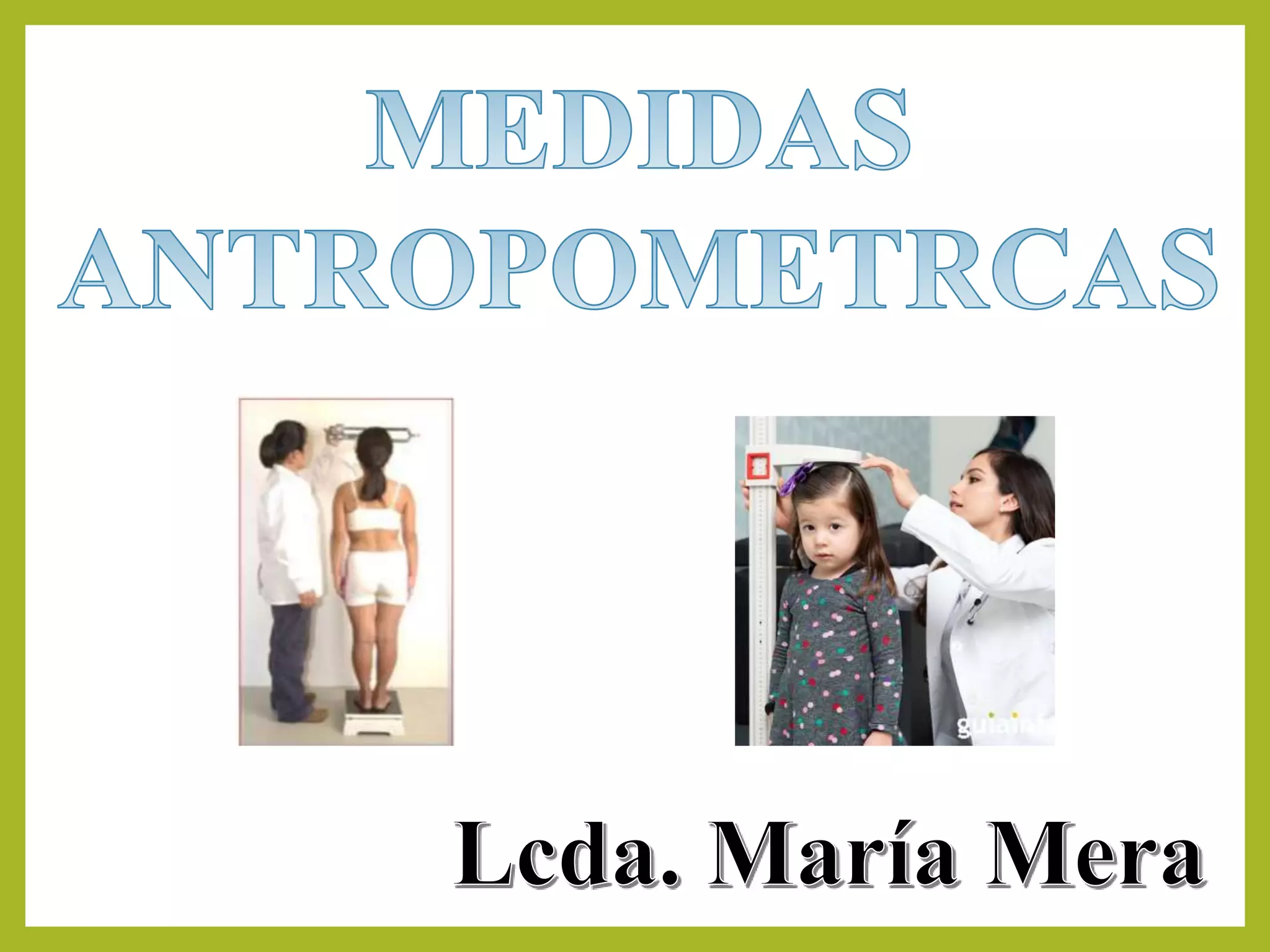 Medidas Antropometricasppt