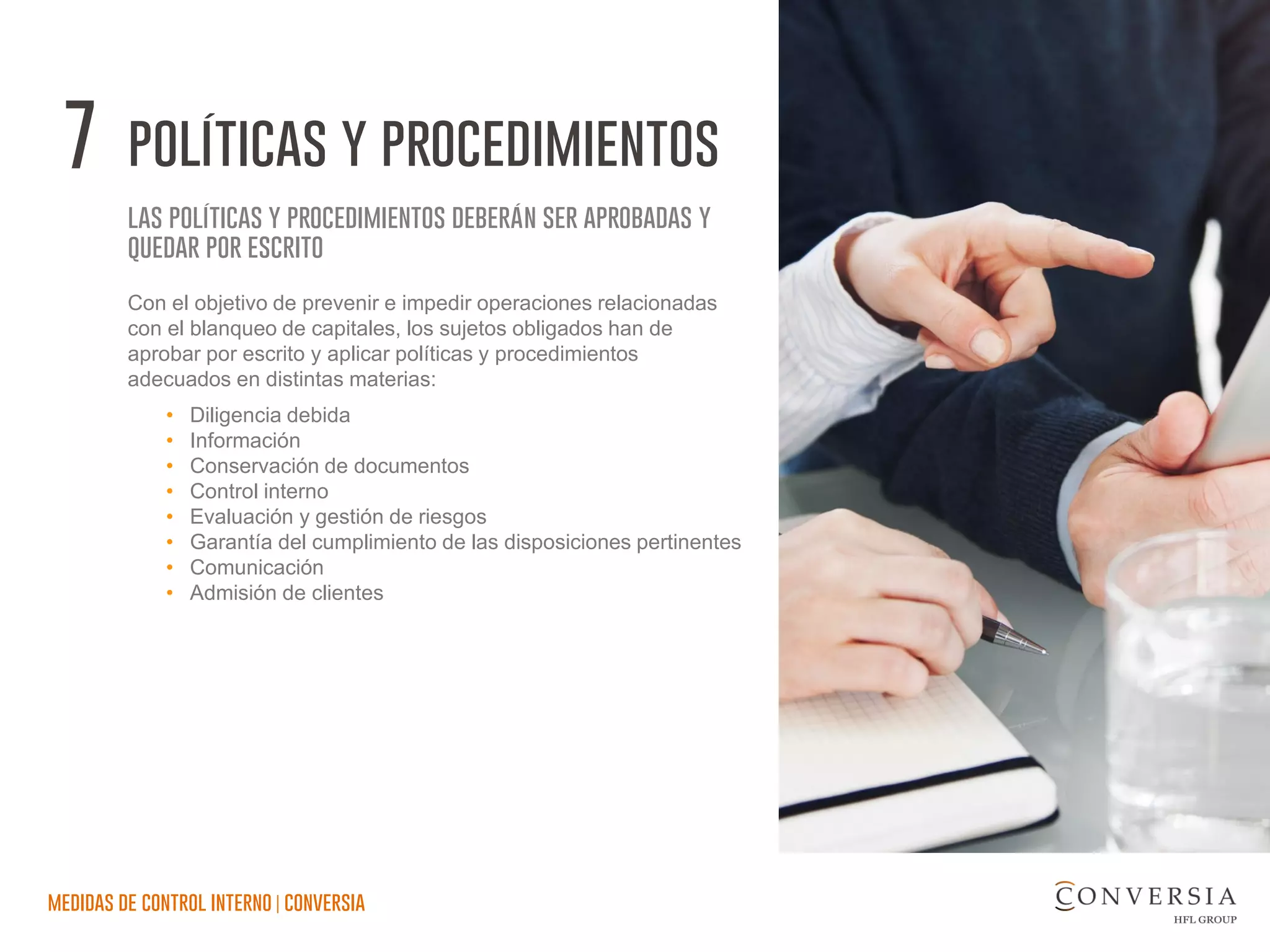 Conversia – Problemas a evitar con las medidas de control interno | PPT