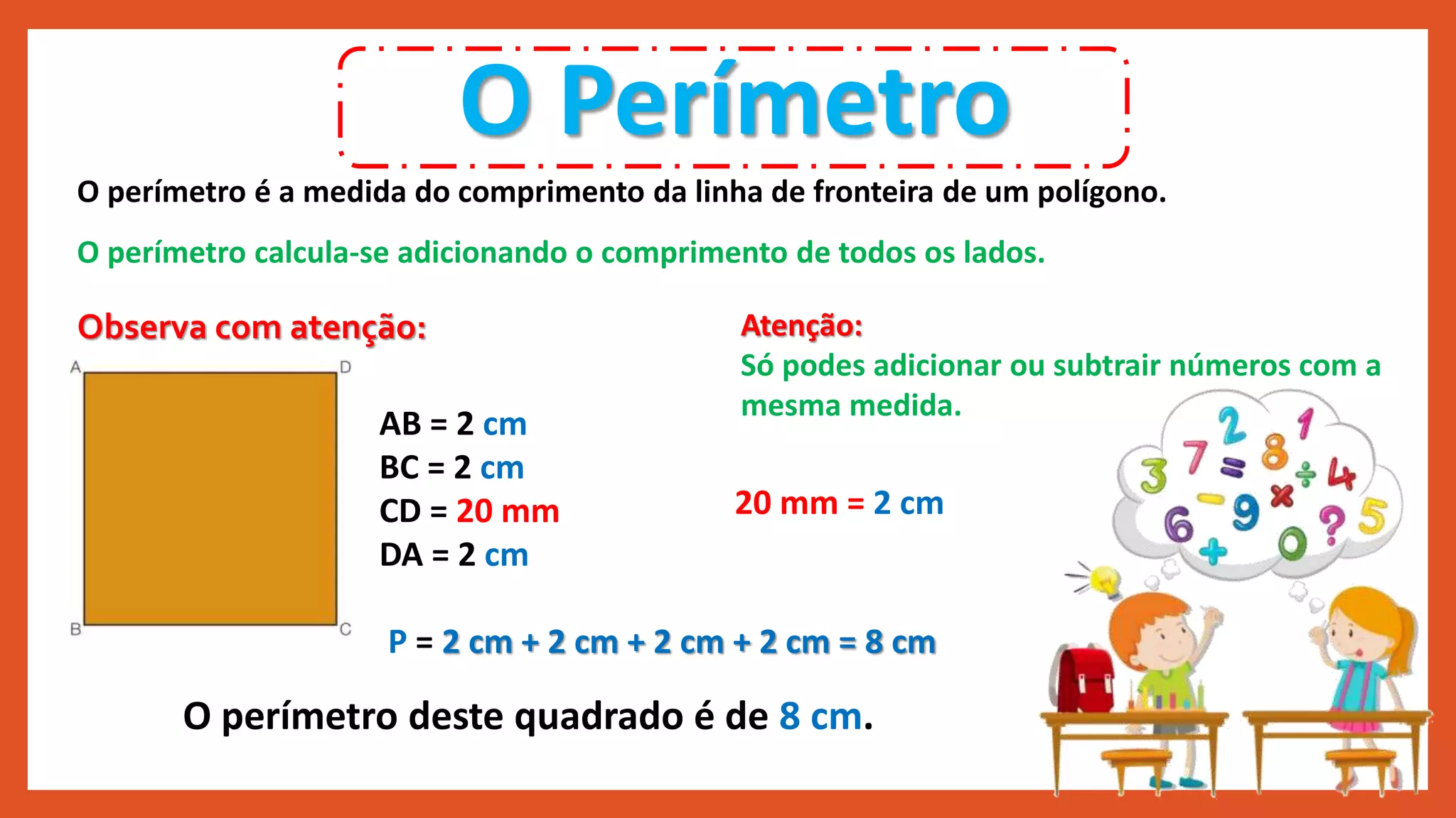Medidas de comprimento e área - Matemática.ppsx