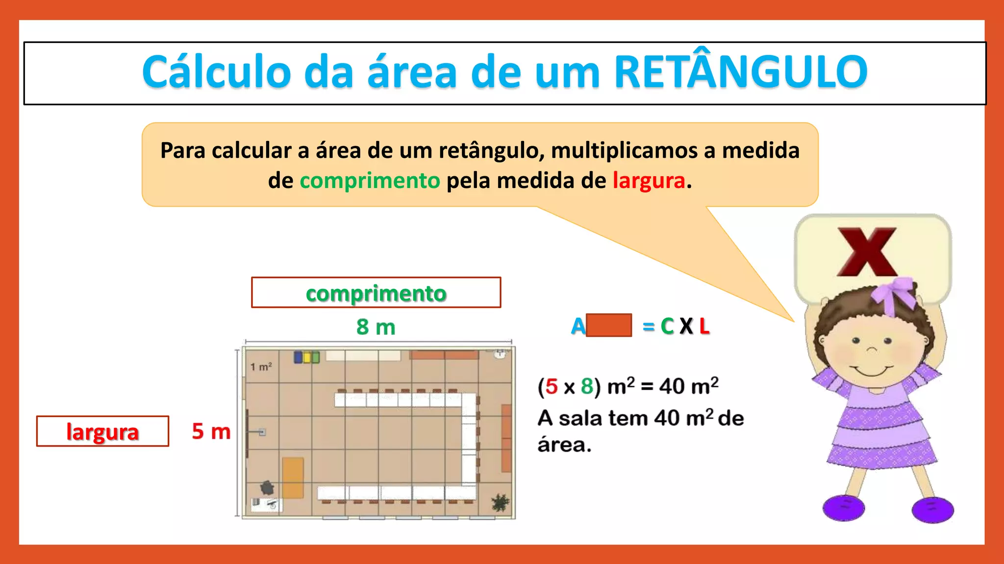 Medidas de comprimento e área - Matemática.ppsx