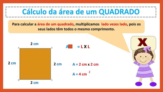 Medidas de comprimento e área - Matemática.ppsx