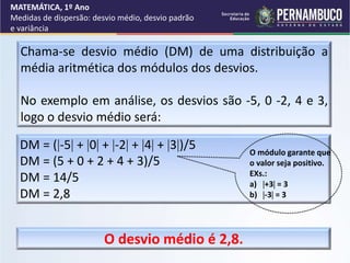 Medidas de dispersão desviomédio, desvio-padrão e variância.pptx