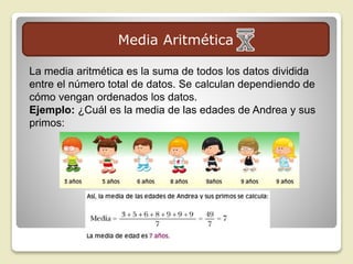 Medidas de Tendencia Central | PPTX