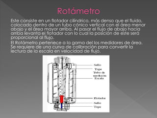 Medidores de flujo | PPTX