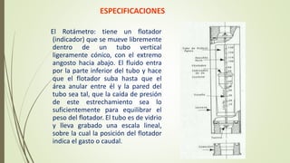 Medidores de flujo | PPTX