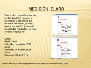 Medidores de velocidad de Internet-Valentina Arboleda | PPTX