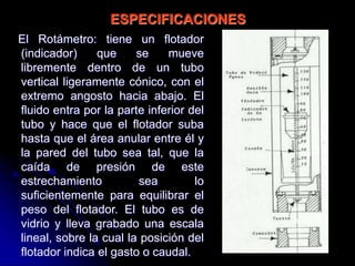Medidores flujo | PPTX