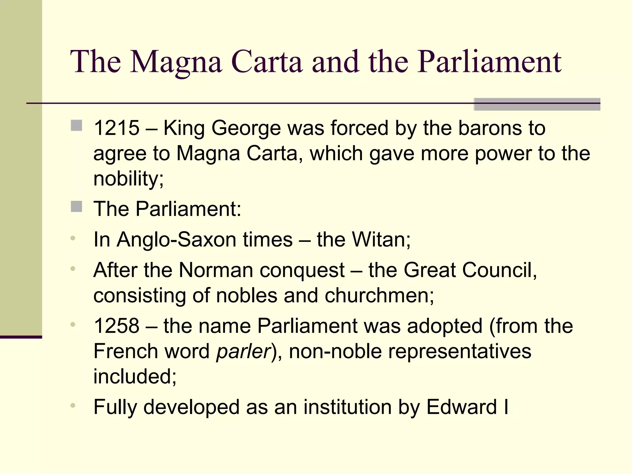 Medieval Britain | PPT