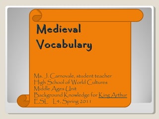 Medieval | PPT