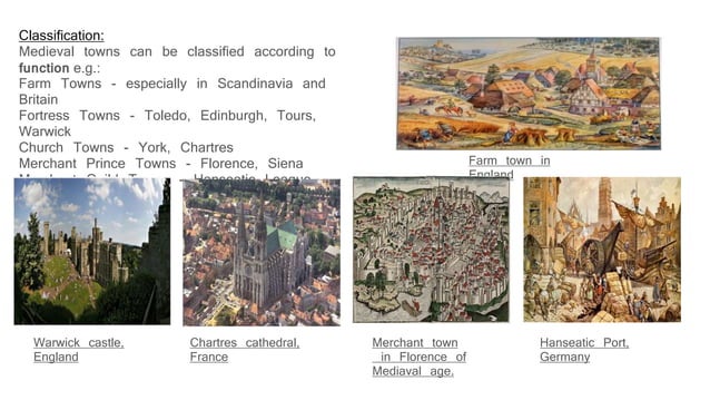 Medieval.cities.of.europe | PPTX | Geography | Science