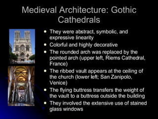 Medieval Arts, Architecture, and Literature | PPT