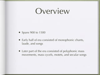 Medieval chant | KEY