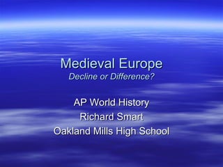 Medieval Europe | PPT