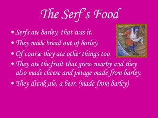 medieval food | PPT