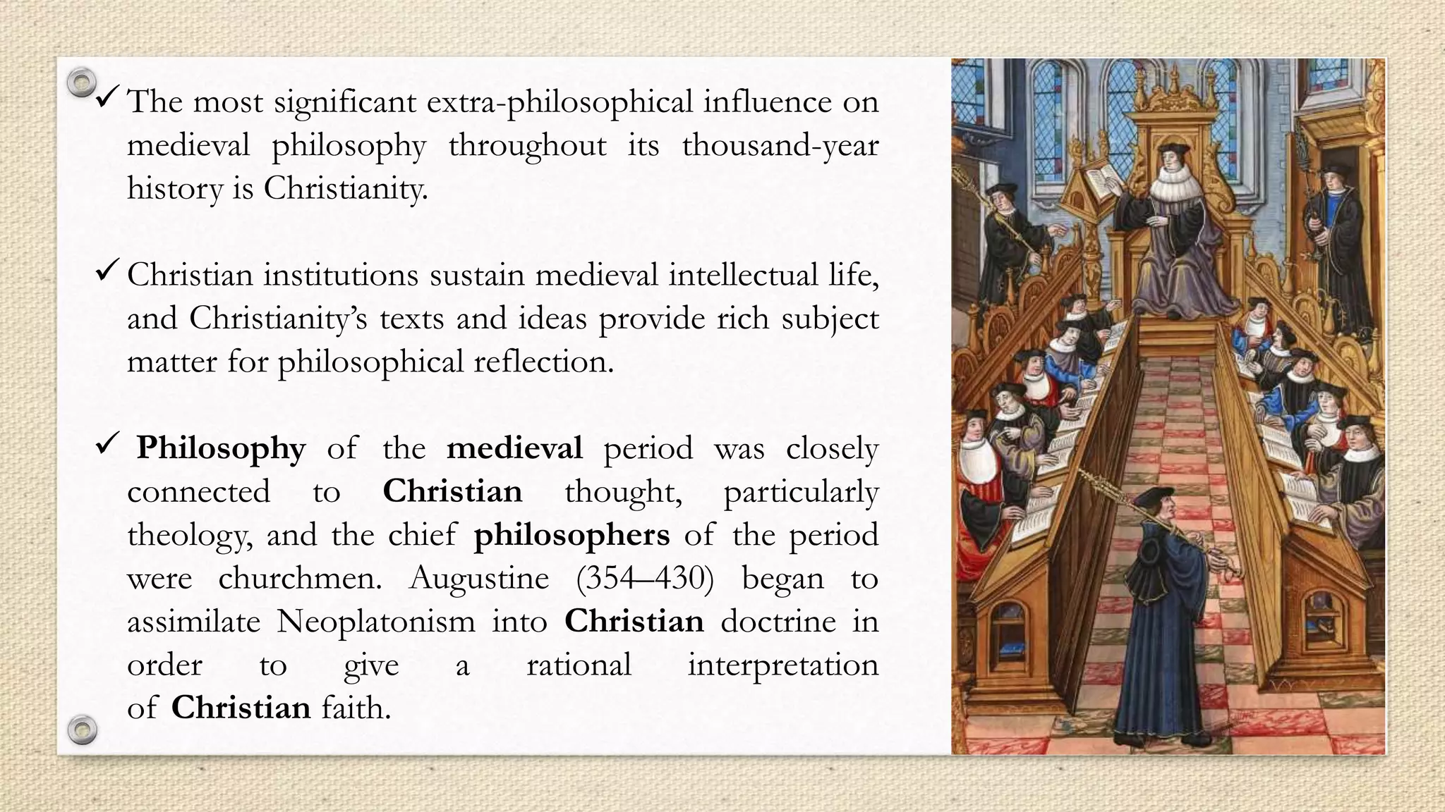 Medieval philosophy | PPTX