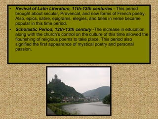 Medieval Poetry Presentation | PPT