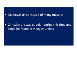 Medieval art | PPTX