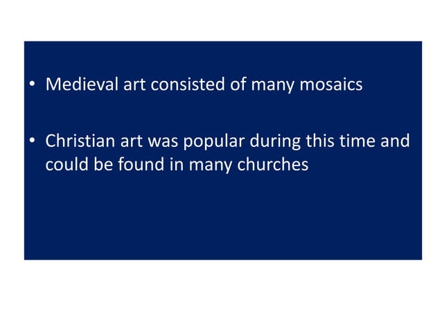 Medieval art | PPTX
