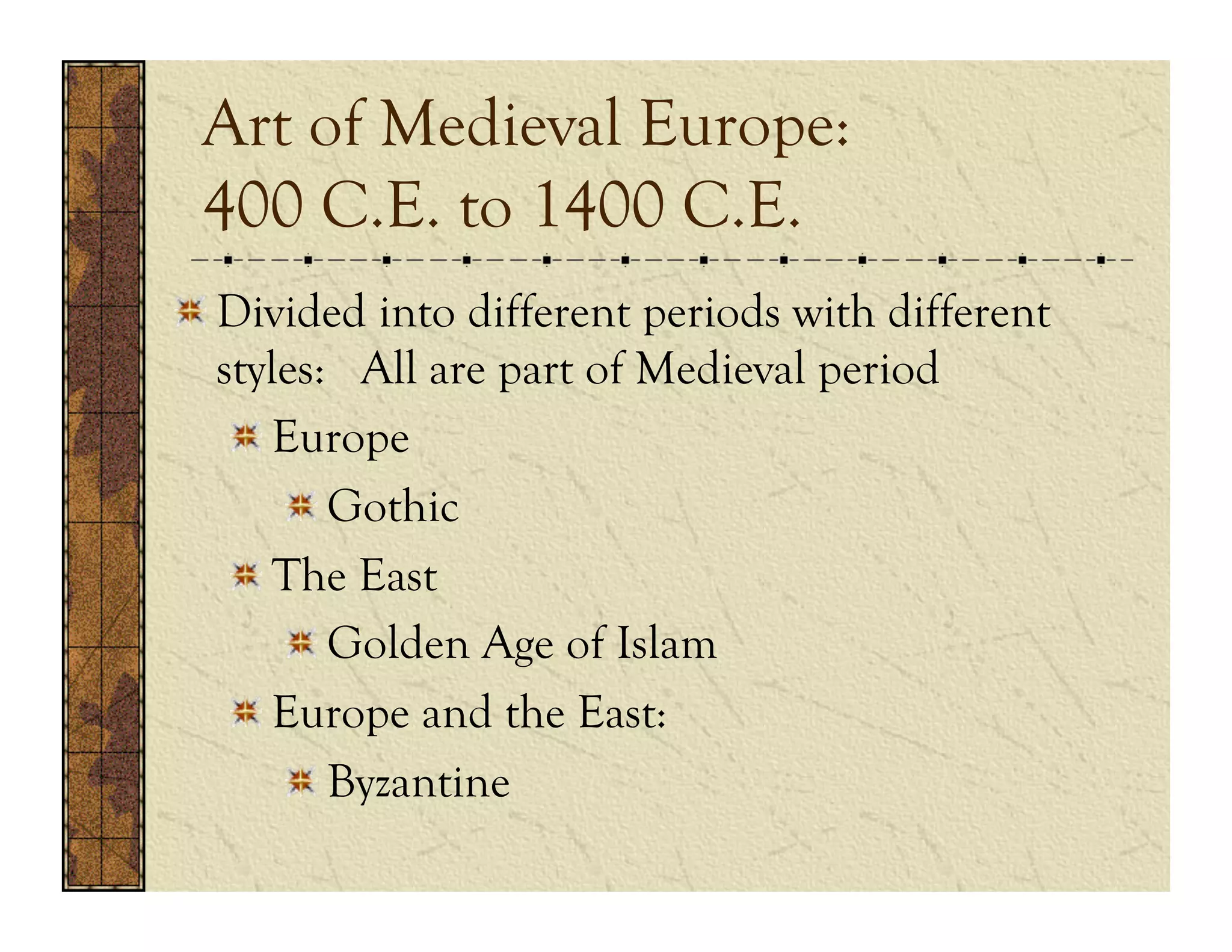 Medieval art | PDF