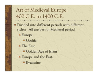 Medieval art | PDF