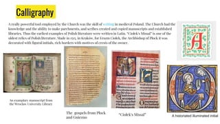 Medieval art period in Poland | PPTX | Christianity | Religion ...