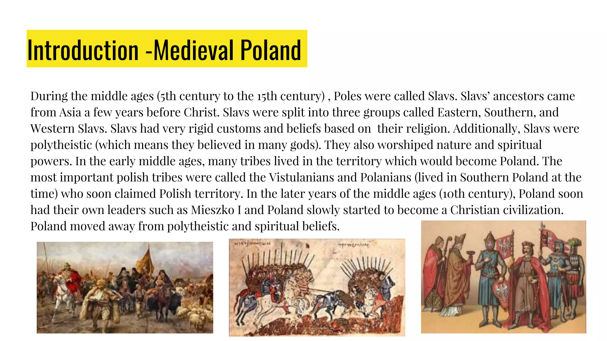 Medieval art period in Poland | PPTX
