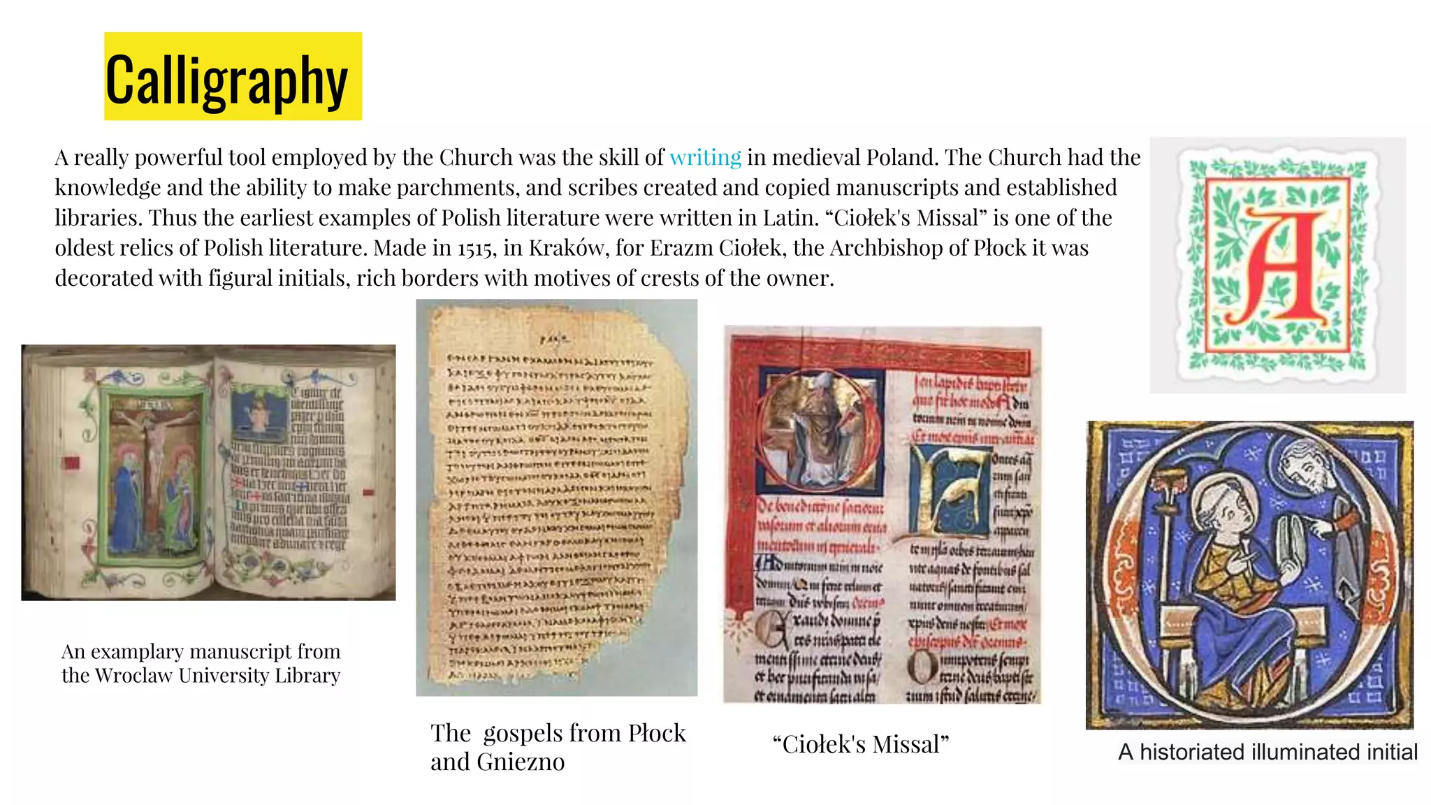 Medieval art period in Poland | PPTX