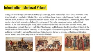 Medieval art period in Poland | PPTX | Christianity | Religion ...