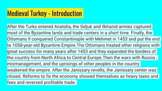 Medieval art period in Turkey | PPTX