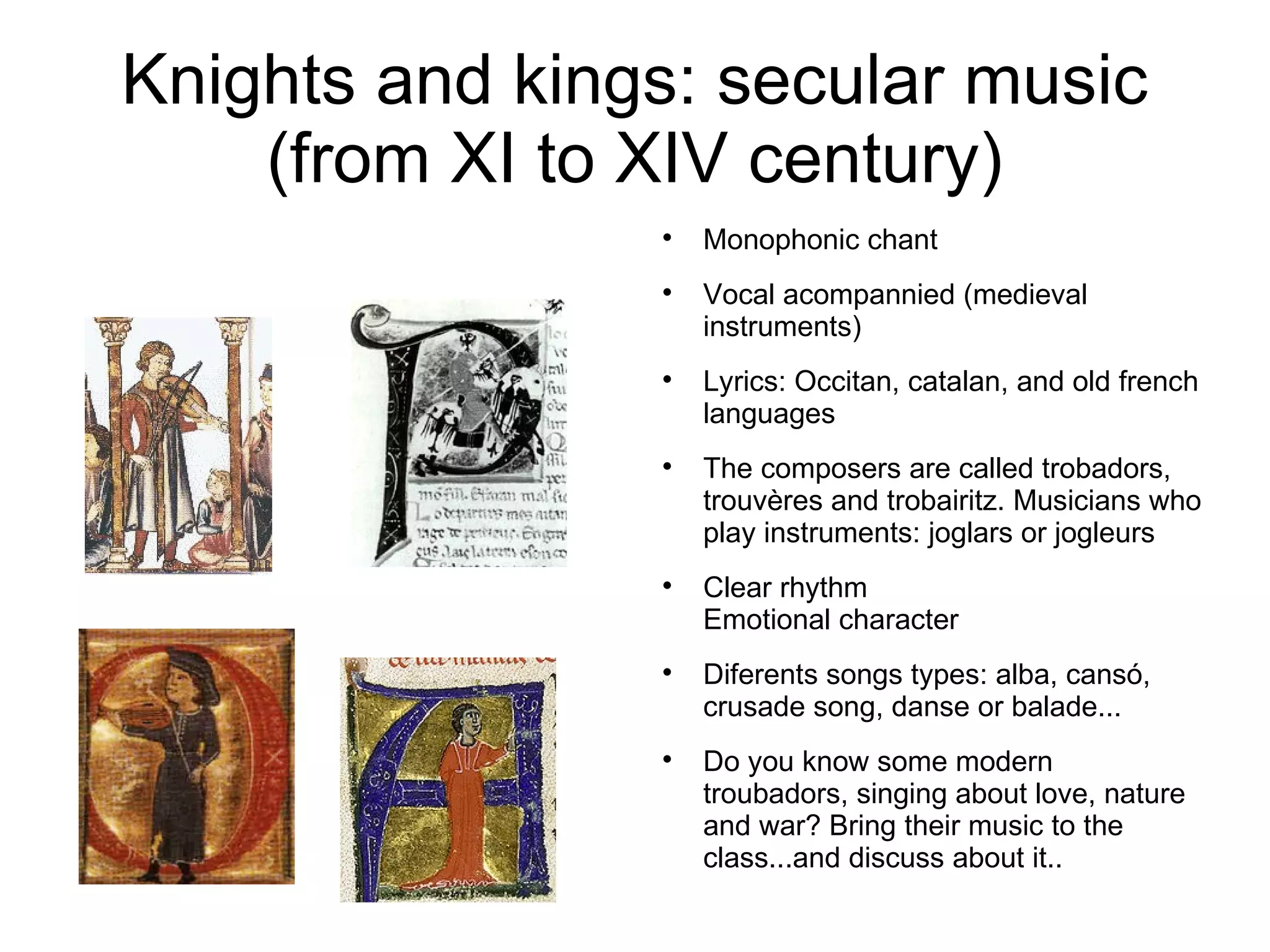 Medieval music | PPT