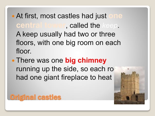 Medieval castles -primary students | PPT