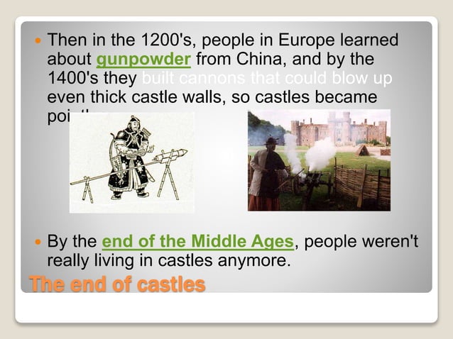 Medieval castles -primary students | PPT