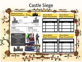 Medieval castles teacher guide | PPTX