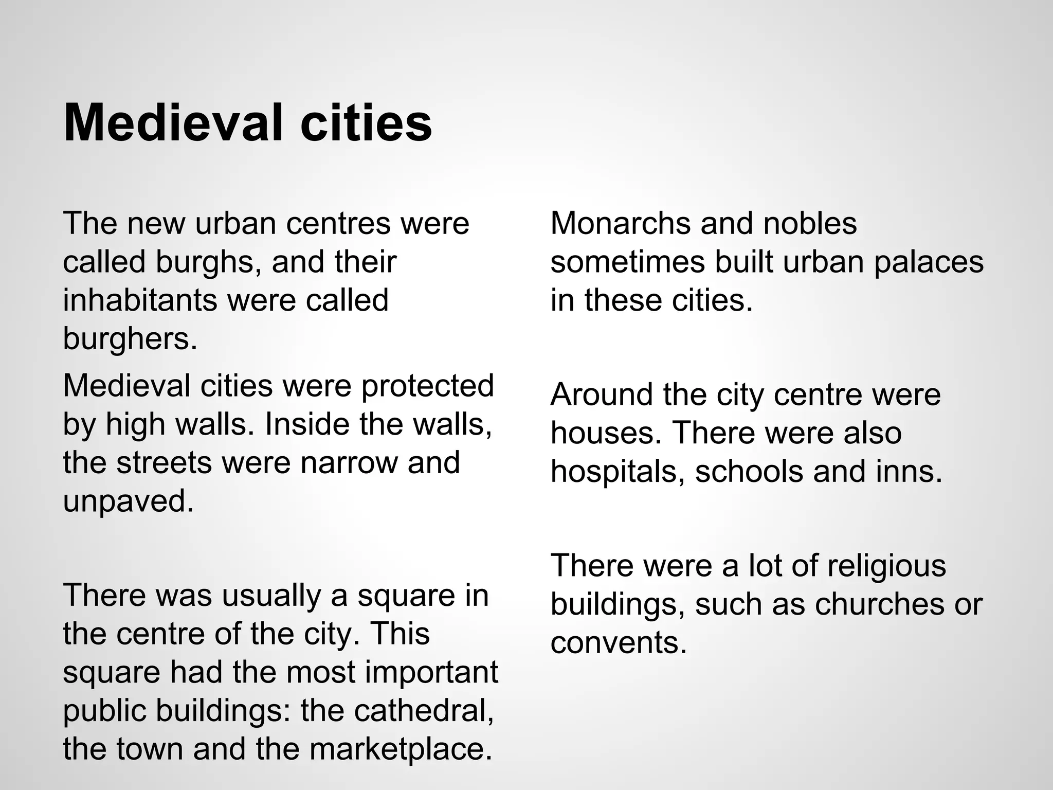 Medieval cities | PDF