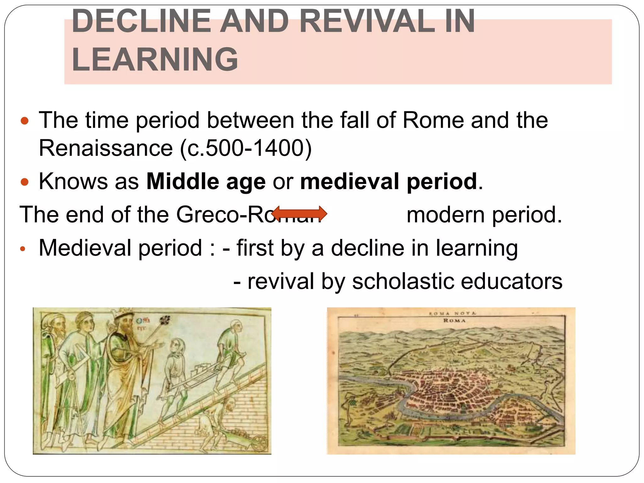 Medieval culture and education | PPTX