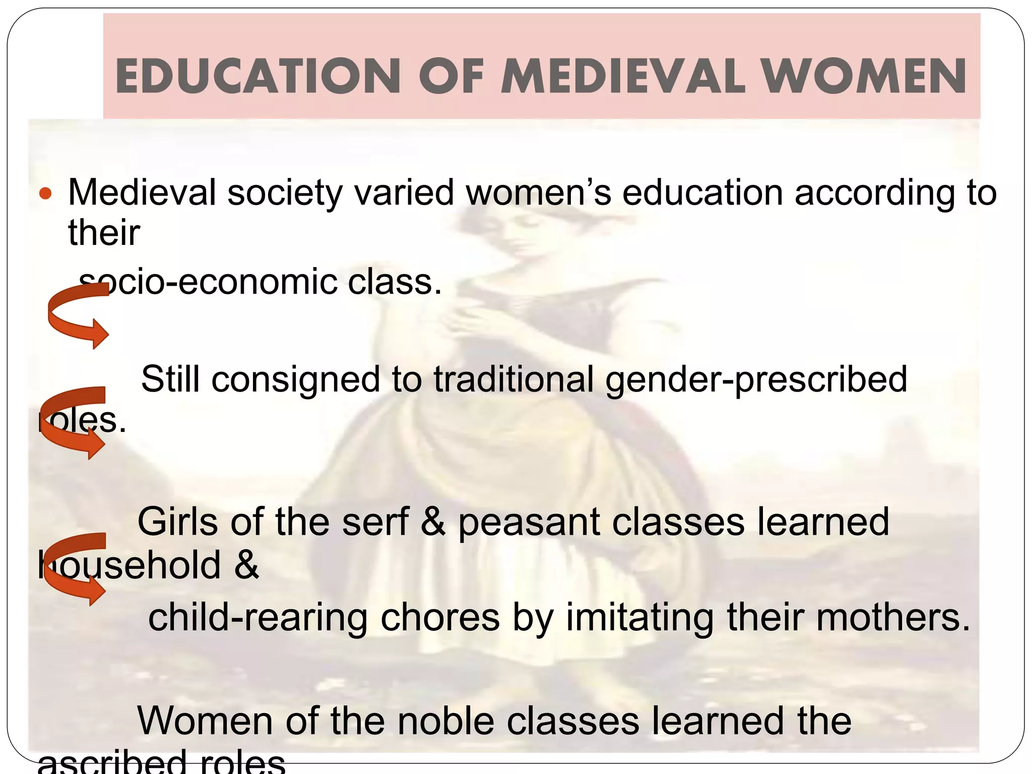 Medieval culture and education | PPTX